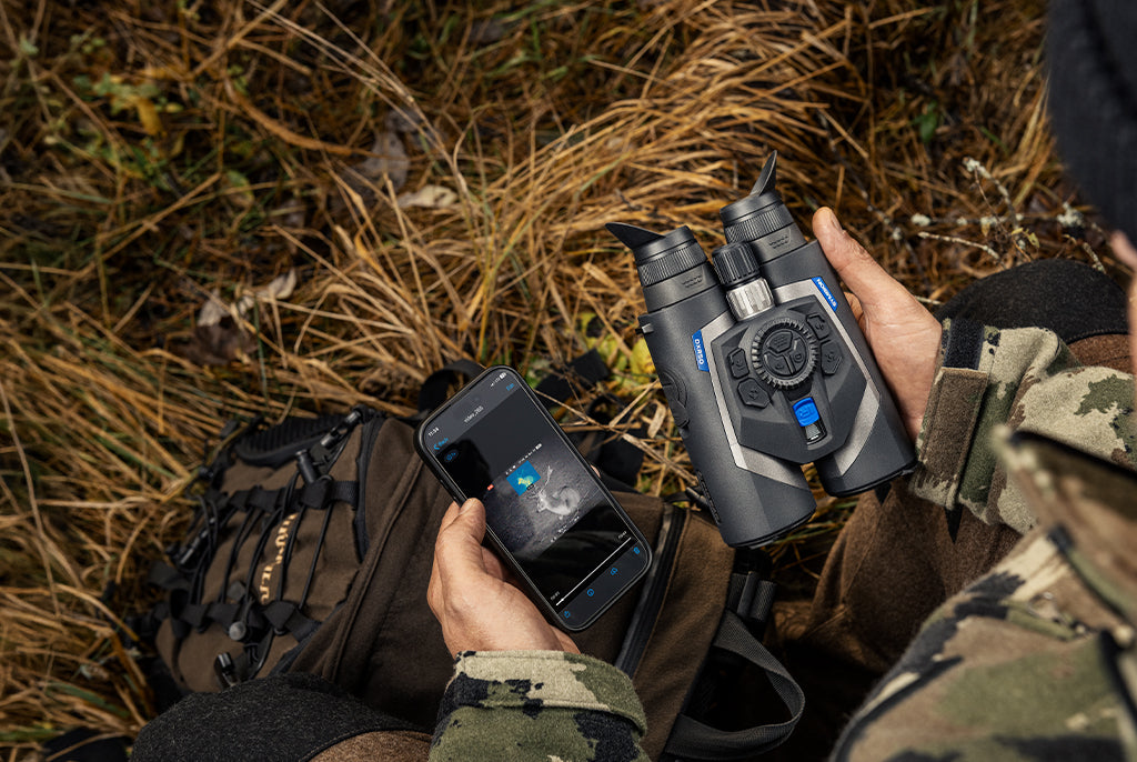 Pulsar Symbion LRF DXR50 Multispectral Thermal Imaging Binoculars ...